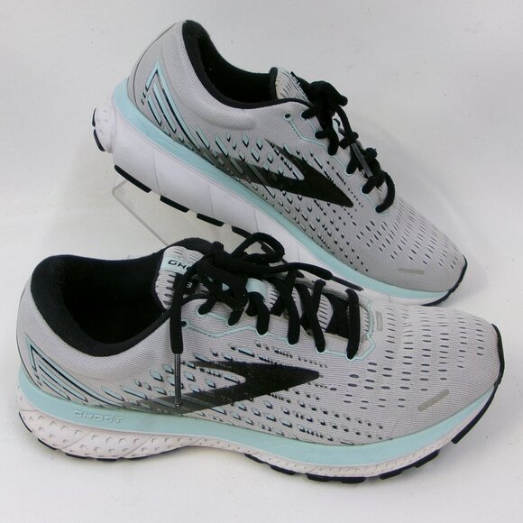Brooks | Shoes | Brooks Ghost 3 Running Shoes Gray Teal Womens Us 95 ...